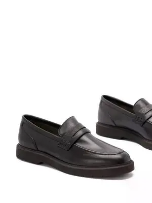 Brunello Cucinelli Chain-detail Leather Loafers