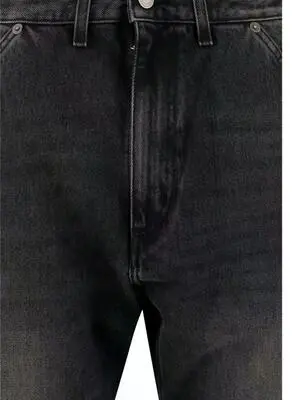HAIKURE Patch-pocket Straight Leg Trousers