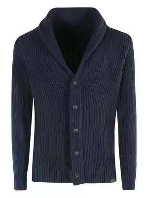 Fay Ribbed Cardigans For Men