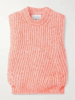 Sasuphi Ribbed Wool-blend Vest