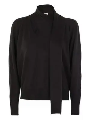 ZANONE Tie-neck Long Sleeve Sweater