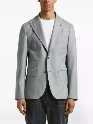 Peserico Flap-pocket Single-breasted Blazer