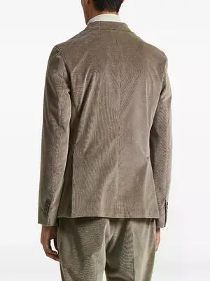 Peserico Double-breasted Corduroy Jacket