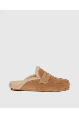 Paige Wynn Shearling Flat