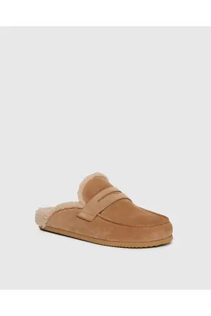 Paige Wynn Shearling Flat