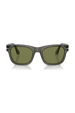 Persol Rectangle Full Rim Sunglasses