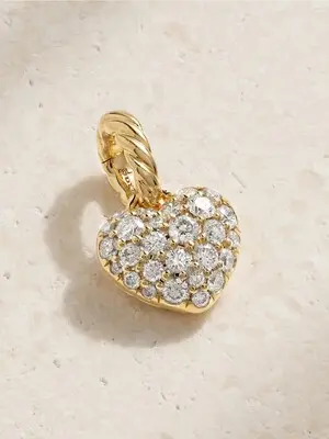 David Yurman Amulets Petite Heart Diamond Pendant