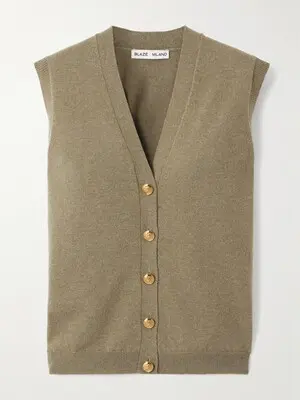 Women's Sleeveless Cardigans