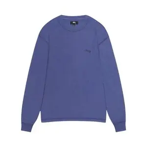StÜssy Lazy Long-sleeve Tee - Blue