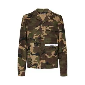 Palm Angels Sartorial Tape Camo Work Jacket