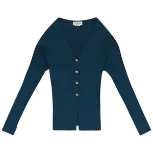 LANVIN Open Shoulder Cardigan