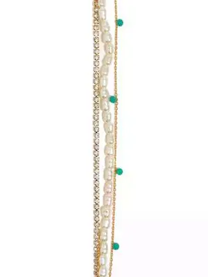 Bimba Y Lola Double-layer Heart Charm Bracelet