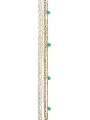 Bimba Y Lola Double-layer Heart-logo Necklace