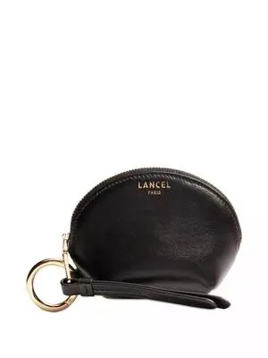 LANCEL Origami Half-moon Keyring Coin Purse