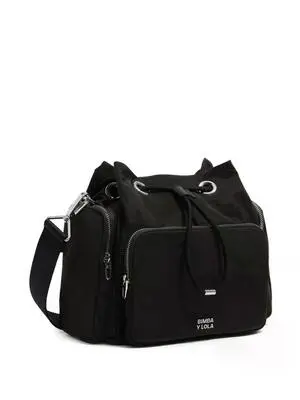 Bimba Y Lola Pocket Drawstring Bucket Bag