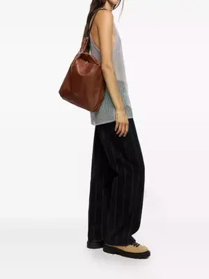 Bimba Y Lola Leather Shoulder Bag