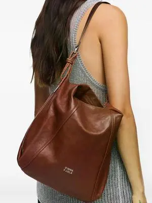 Bimba Y Lola Leather Shoulder Bag