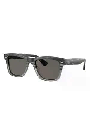 Oliver Spencer Square Frame Sunglasses - Grey