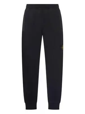 Stone Island Compass-logo Cotton Track Pants