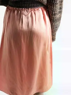Prada Satin Pencil Skirt
