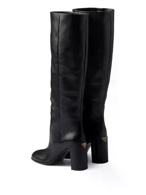 Prada Knee-high Block Heel Boots