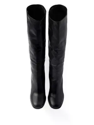 Prada Knee-high Block Heel Boots