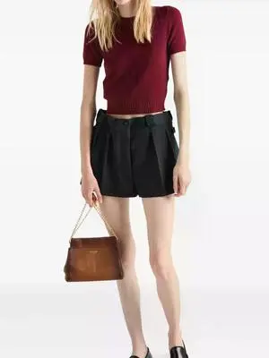 Prada Short-sleeved Cashmere Sweater