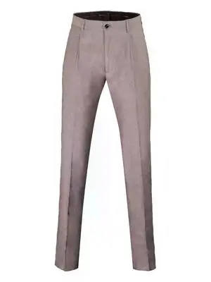 MOORER Tailored Pleated Trousers - Neutrals