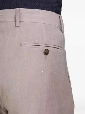 MOORER Tailored Pleated Trousers
