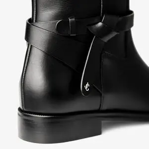 JIMMY CHOO Lawton Knee High Boots - Black