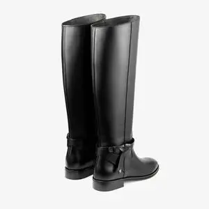 JIMMY CHOO Lawton Knee High Boots - Black