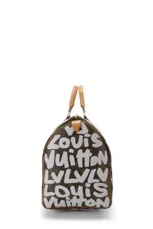 LOUIS VUITTON Stephen Sprouse Monogram Graffiti Keepall 50 - Grey