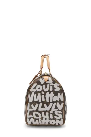 LOUIS VUITTON Stephen Sprouse Monogram Graffiti Keepall 50 - Grey
