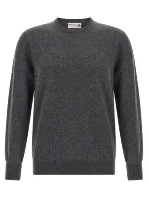 BALLANTYNE Crewneck Cashmere Sweater - Gray