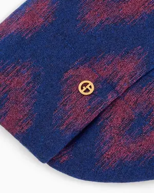 Giorgio Armani Poldo X Ikat Jacquard Flannel Coat