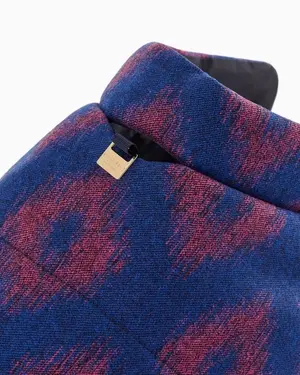 Giorgio Armani Poldo X Ikat Jacquard Flannel Coat