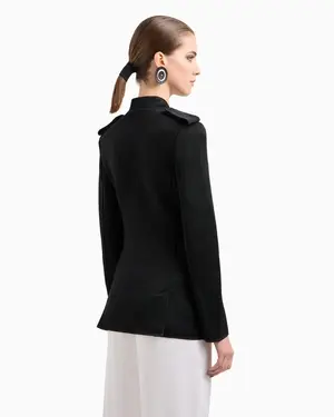 Giorgio Armani Double-breasted Viscose Jacket
