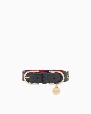 Giorgio Armani Poldo X Leather Collar - Patterned