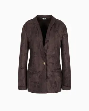 Giorgio Armani Textured Outerwear For Women