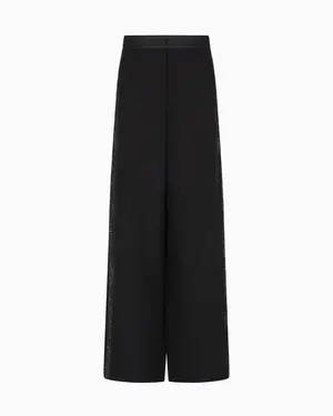 Giorgio Armani Embroidered Pants For Women