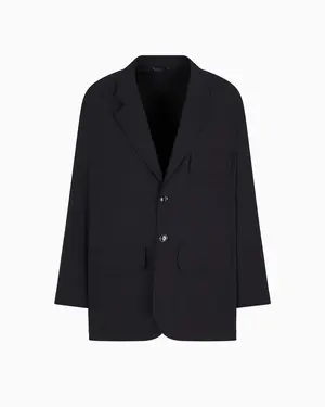 Single Breasted Jacket Navy