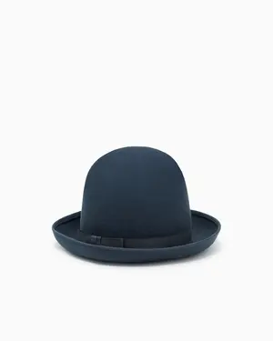 Giorgio Armani Wool Felt Hat - Grey