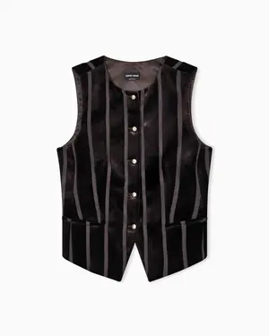 Giorgio Armani Single Breasted Vests For Women