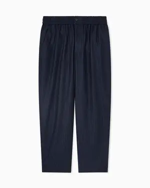 Giorgio Armani Flat Front Pants For Men