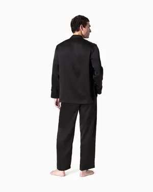 Giorgio Armani Silk Monogrammed Pyjamas