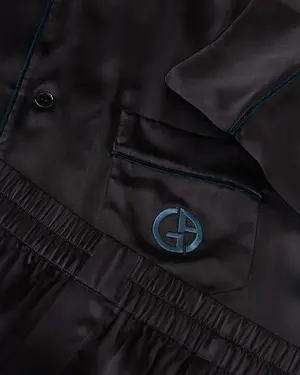 Giorgio Armani Silk Monogrammed Pyjamas