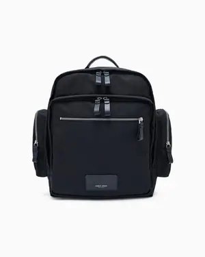Giorgio Armani Nylon Multi-functional Backpack