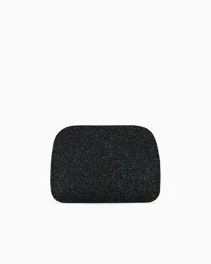 Giorgio Armani La Prima Rhinestone Clutch - Black