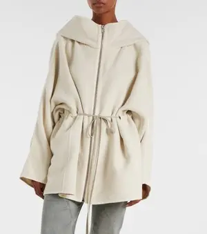 Rick Owens Camel And Wool Jacket