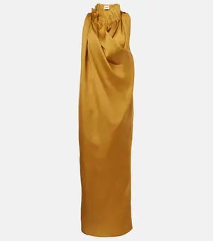 Khaite Draped Evening Dresses